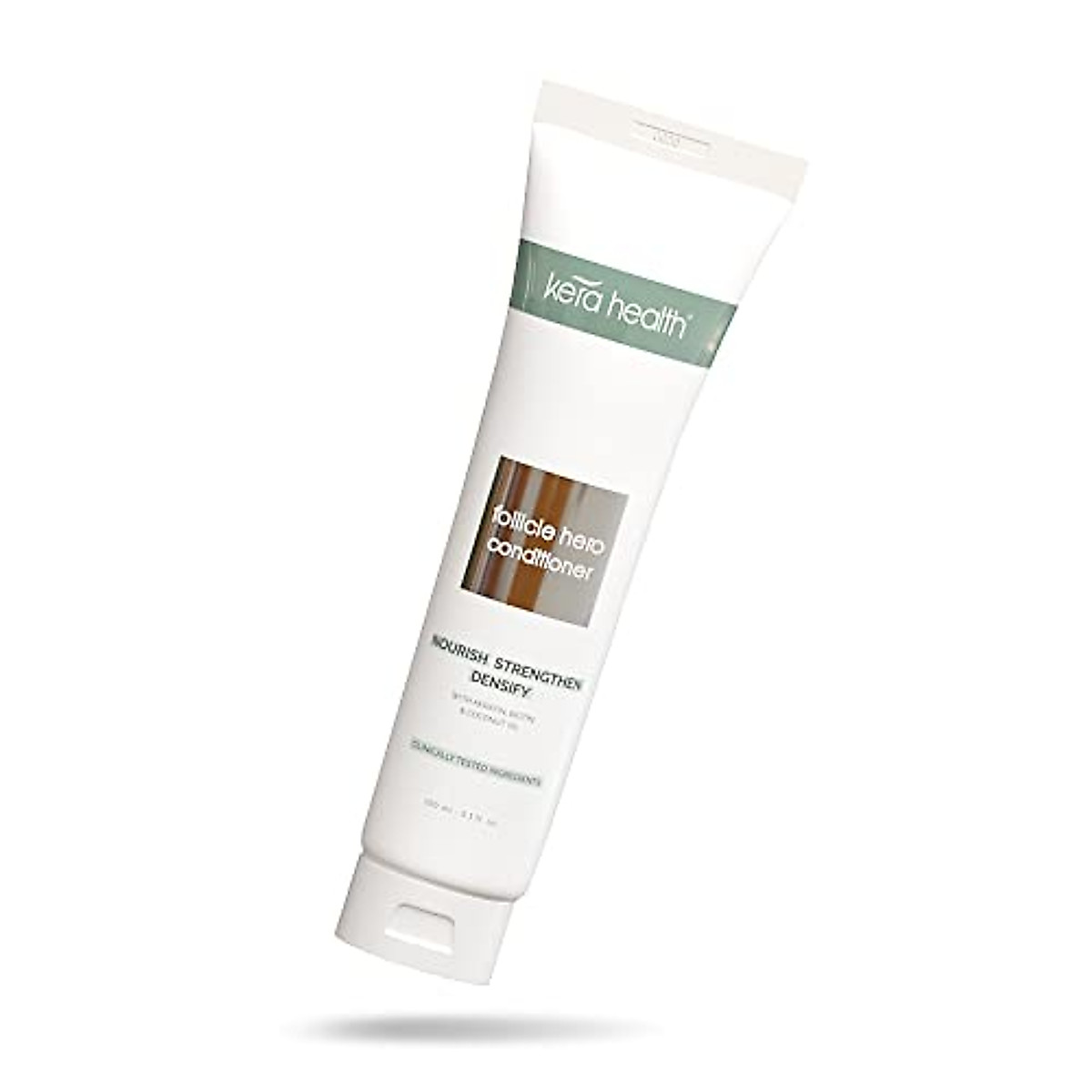 Follicle Hero Hair Growth Conditioner, Keratin Conditioner Hair Fall Solution for Women and Men, Paraben-Free Volumizing Conditioner for Fine Hair, 5.1 fl oz - KeraHealth