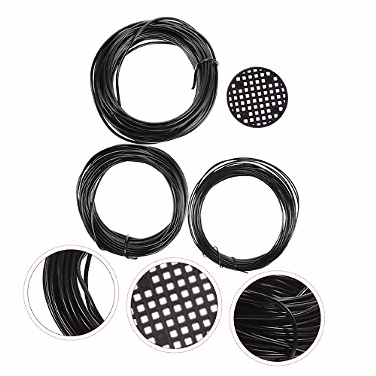 EXCEART 2 Sets Aluminum Wire Set DIY Kits Green Wire Hand Molding Kit Green Suits Weaving Kit Greenery Gardening Supplies Plants Support Wire Plants Support Rack Metal Green Plants Copper