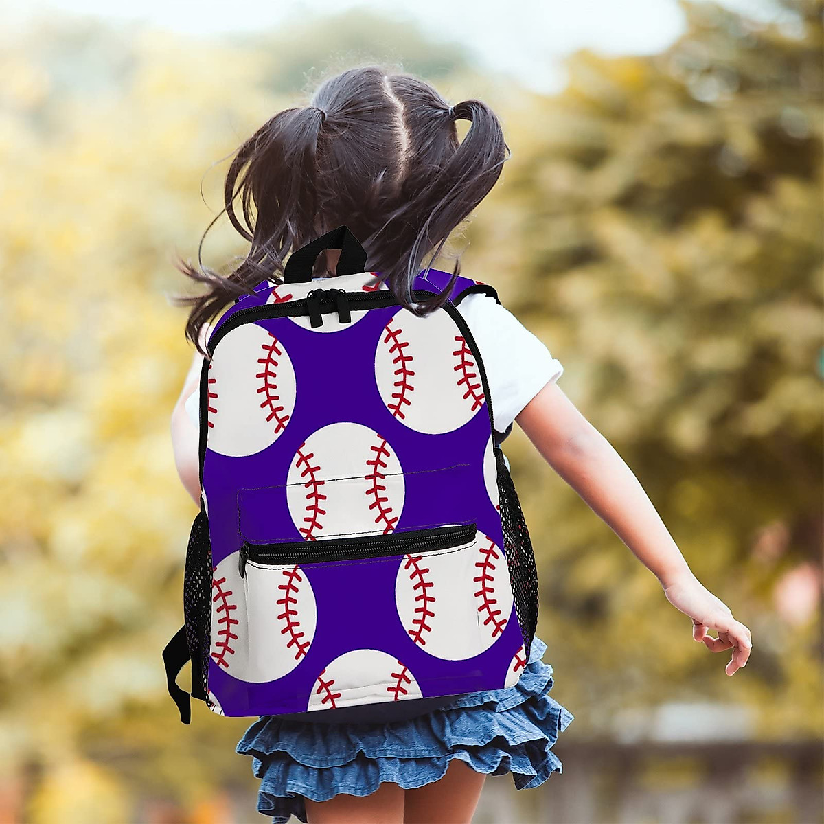 My Daily Kids Backpack Baseball Nursery Bags for Preschool Children