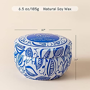 Citronella Fragrance Tin Candles 185g