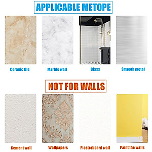 Suaetiai Mouthwash Dispenser For Bathroom, Wall Mounted Mouthwash Dispenser, 21oz Plastic Mouth Wash Container With Adhesive Hook And 2 Reusable Glass Cups/4 Pcs Label - 1 Pack