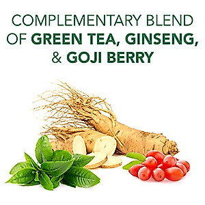 Vicks Super C Vitamin C Gummies, Energize + Replenish, Daytime Supplement for Immune Support with Vitamin C, B Vitamins, Green Tea Extract, Ginseng, and Goji Berries, Citrus Flavored, 36 Gummies