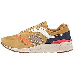 New Balance Men's 997H V1 Classic Sneaker, Gold Moss/Black, 9