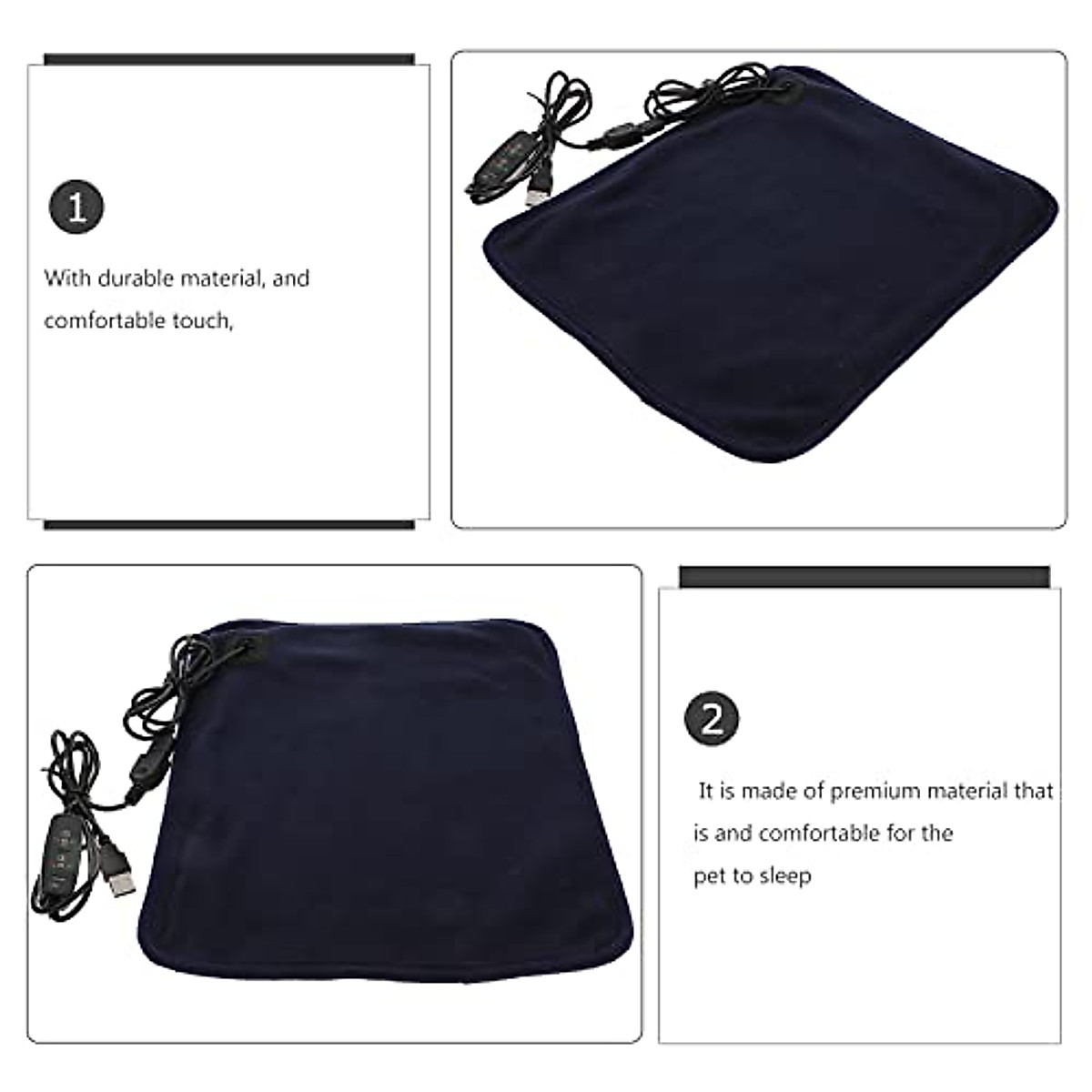 Scicalife 1pc Turtle Mat Reptile Heating Pad Reptile Warming Sleep Mat Turtle Heating Mat Reptile Supplies