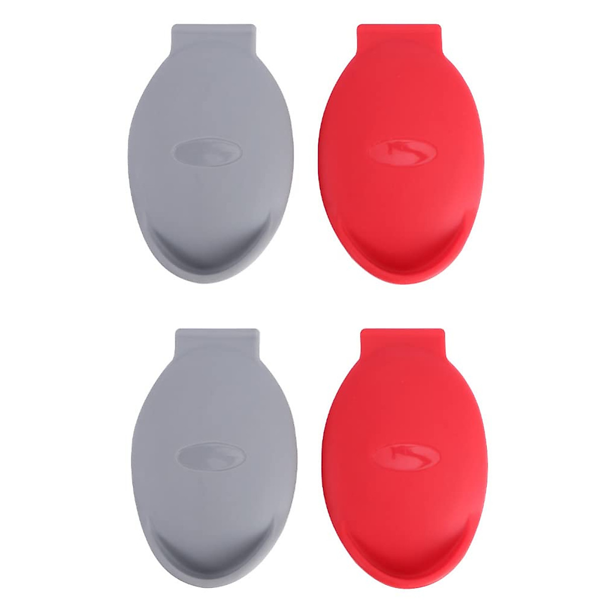 Hemoton 4pcs Silicone Oyster Clip Silicone Oyster Opener Clam Shucking Tools Oyster Shucker Oyster Shucking Tool Shellfish Opening Tool Oyster Shucking Hand Clip Oysters Shucking Tool