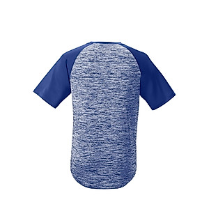 EvoShield Adult E304 Performance Pullover Tech Tee - Royal, Large