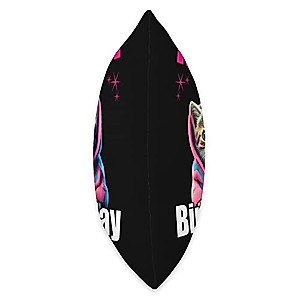 Birthday Party Cat Kitten Design March, Yep The Whole Month Kitten Birthday Throw Pillow, 16x16, Multicolor