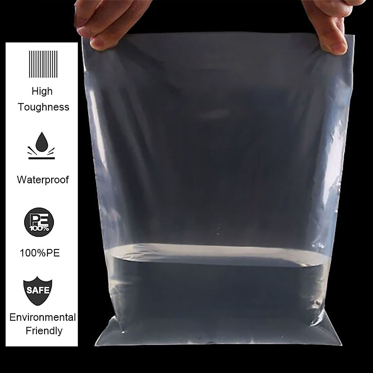 Zcintert Clear Cello Cellophane Treat Bags, 200 Pcs - 3.9" x 5.9"(2mils), Plastic Gift Bags for Candy, Party Favor, Cookies, Candies Packaging, with 4” Twist Ties