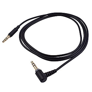 Toxaoii Replacement WH-1000XM5 Headphone Cable, Audio Aux Cord Compatible with Sony MDR-XB950BT MDR-1000X WH-1000XM4 1000XM3 WH-H900N WH-CH700N MDR-10R MDR-ZX770BN MDR-100ABN Headphones, Black