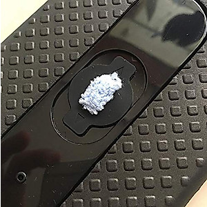 Kvatar Velcro,Washable Mop Cloth,Wick Cap Replacement for iRobot Braava 320 380 380t Floor Mopping Robot Vacuum Cleaning Replace Pad (Mop cloth4+cap2+Velcro2)