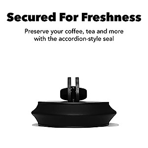 MiiR, Airtight Coffee Canister, Portable Storage for Coffee, Tea, and More, Stainless Steel Construction, Copper Matte