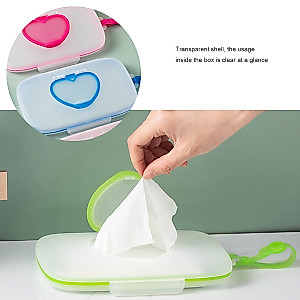Wet Tissue Box Dirt Resistant Wet Wipe Container Durable Baby Wet Wipe Pouch Container for Travel Outdoor Car Office Home Accessories