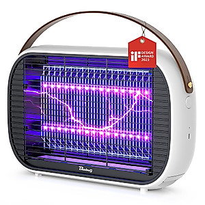 Buzbug LED Bug Zapper Outdoor Indoor, Rechargeable 5200mAh Battery, Durable 10 Years Lifespan Lamp, Portable Camping Mosquito Zapper, Fly Trap Mosquito Trap, Fly Killer Fly Zapper -MA015C