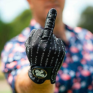 Golf Gods - Golf Glove 'Fuck Bogeys' Medium - Left