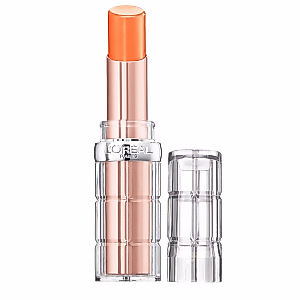 L’Oréal Paris Makeup Colour Riche Plump and Shine Lipstick, for Glossy, Radiant, Visibly Fuller Lips with an All-Day Moisturized Feel, Nectarine Plump, 0.1 oz.