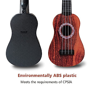 WhiteMyrtle Kids Ukulele Toys 16.5 inch Mini Guitar, Musical Toy Children Musical Instrument Educational Toys for Beginner,for Beginners Toddlers Ages 3+ Boys Girls