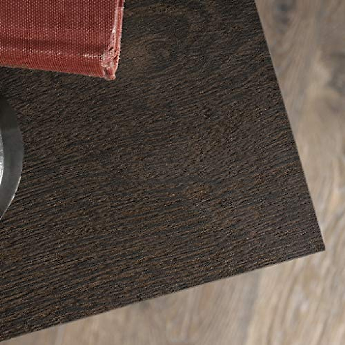 Sauder,3 shelves North Avenue Bookcase, Smoked Oak finish