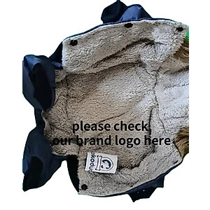 Hooded Jumpsuit Waterproof Small Dog Apparel Airman Fleece Winter Coat Snowsuit Outdoor Dog Cat Parka Jacket Cloth Drop Shipping (M,Blue)