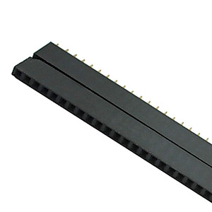 Gump's grocery 20PCS Female 40pin 2.54mm Header Socket Row Strip PCB Connector for Arduino