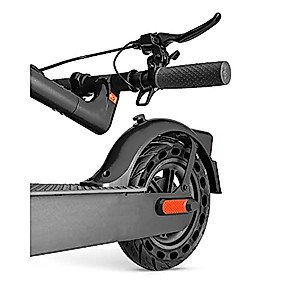 XPRIT H10K 10'' Electric Scooter, 15Ah Long-Range Battery for up to 28 Miles Range, 350W Motor, LED Dashboard (Black)