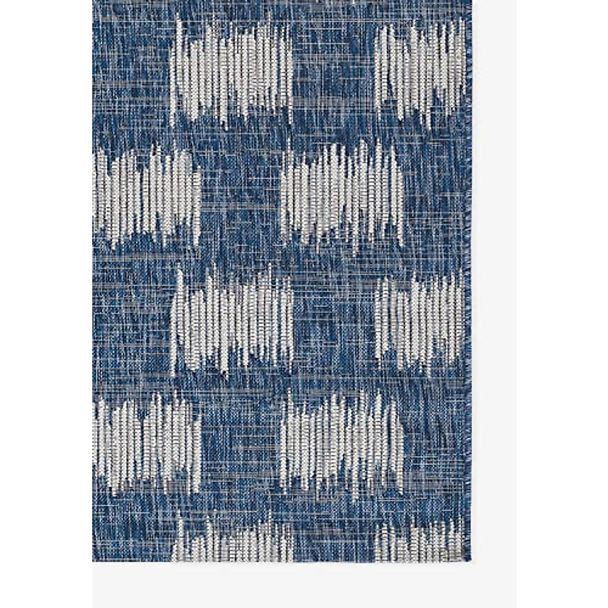 Novogratz by Momeni Villa Turin Blue Indoor/Outdoor Area Rug 2' X 3'
