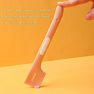 WINDSIUUU Pet Food Can Spoon, 3Pcs Silicone Pet Food Can Supplies Pet Food Canned Practical Mixing Spoons Food Canned Scoop for Pet Cat Dog Feeding Can and Wet Food Storage for Dogs Cats Pets