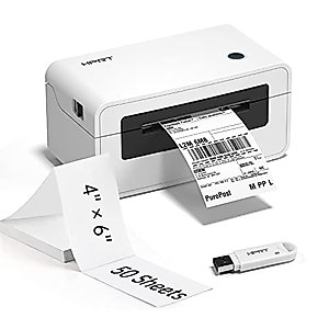 PRT Shipping Label Printer - 150mm/s 4x6 Desktop Thermal Label Printer for Shipping Packages, Small Business, USPS, FedEx, Shopify, Etsy, Amazon, Ebay