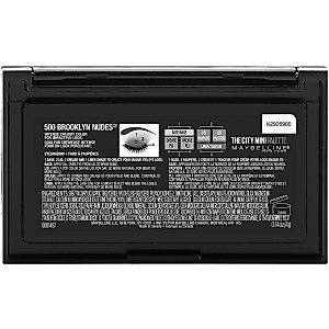 Maybelline New York The City Mini Eyeshadow Palette Makeup, Brooklyn Nudes, 0.14 oz.