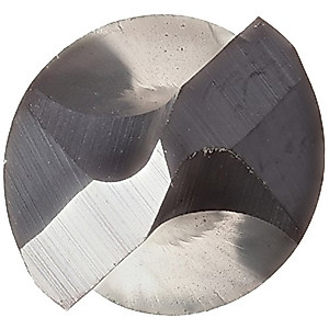 Kodiak Cutting Tools KCT217468 USA Made Solid Carbide Drill Bit, AlTiN Coated, Stub Length, 2 Flute, 3/16" Diameter, 7/8" Length of Cut, 2" Overall Length