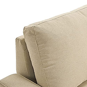 Serta Palisades Reclining Sectional with Right Storage Chaise - Beige