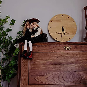 UniDes Pack of 2 Gold Brass Knobs for Dresser,Drawers and Cabinet, Decorative Bow Knobs and Pulls for Kids,Children,Girls Bedroom,2 PC