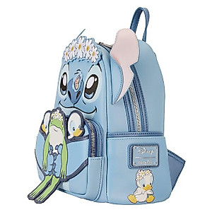 Loungefly Disney Stitch Springtime Daisy Cosplay Womens Double Strap Shoulder Bag Purse