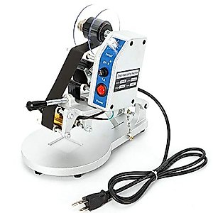 Electric Hot Stamp Ribbon Printer Hot Foil Date Code Printing Machine Manual Coding Machine 110V