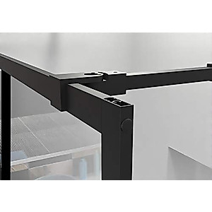 Goodyo 34" X 72" Shower Door Clear Tempered Glass Framed Shower Screen Walk-in Black Finish