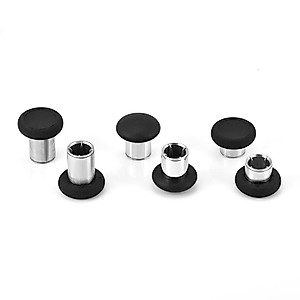Controller Replacement Kit for PS4, Magnetic Thumbsticks Analogue Joysticks Repair Replacement Parts Kits for PS4/ One for Ps4 Thumbstick Extender