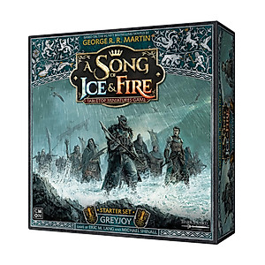 A Song of Ice and Fire Tabletop Miniatures Game House Greyjoy Starter Set - Rulers of The Iron Islands! Strategy Game for Adults, Ages 14+, 2+ Players, 45-60 Minute Playtime, Made by CMON