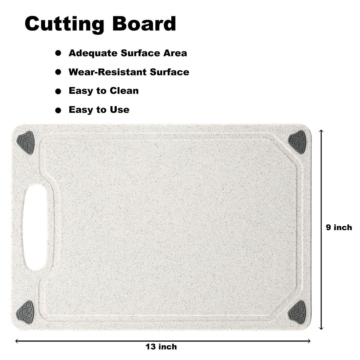 grilljoy 17PCS Premium Knife Set With In-drawer Knife Block, High Carbon Stainless Steel Cutlery Knife Block Set, Versatile Chef Knife Set for Daily Kitchen Use, White