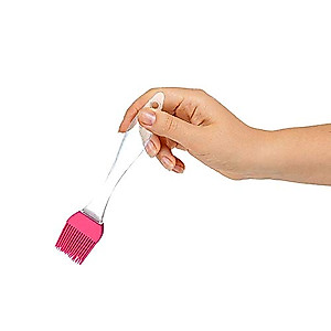 ZEPELOFFY 4 Pack Silicone Pastry Brush Heat Resistant Basting Brushes Spread Oil Butter Sauce Marinades for BBQ Grill Barbecue Baking Kitchen Cooking