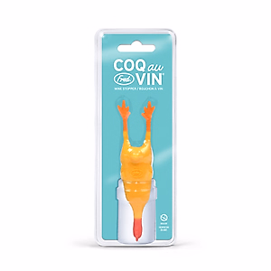 Genuine Fred COQ AU VIN Wine Bottle Stopper