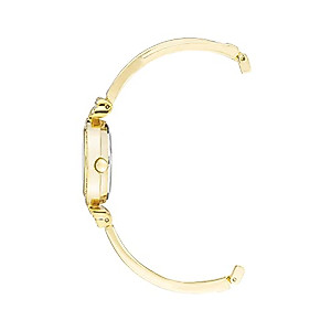 Anne Klein Women's Premium Crystal Accented Bangle Watch and Bracelet Set, AK/2238