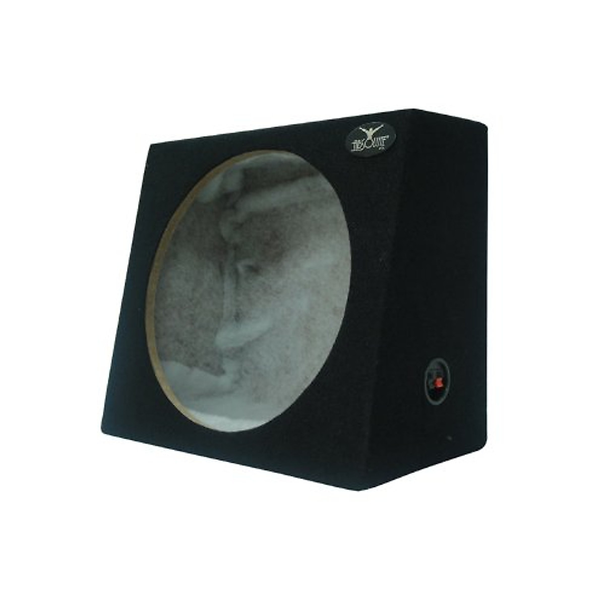 Absolute USA SAG15 Heavy Duty Sealed Back-Angle Single 15-Inch Subwoofer Enclosure Box