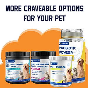 Pet Nutritional 12-in-1 Multivitamin Soft Chews Supplement for Dogs & Cats – Immune, Skin, Coat, and Digestion Support with Vitamins A, B, C, D, E & Minerals (170 Chews)