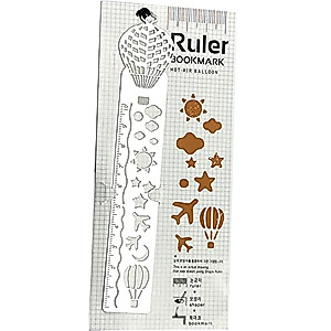 Metal Bookmarks Ruler 4pcs Multifunctional Metal Bookmark Ruler Style Metal Bookmarks for Writers Teachers Friends Mothers Children