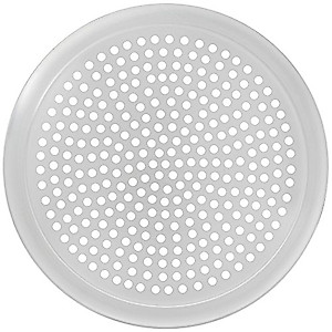 HUBERT Perforated Pizza Screen Millennium Aluminum - 16"Dia