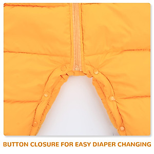 Fumdonnie Baby Boy Snow Wear Infant Girl Winter Clothes Newborn Snowsuit Jacket 0-6 Months