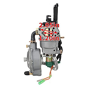 partszen Carburetor Dual Choke Fuel Manual Generator LPG CNG Conversion Kit for Honda GX390 188F 13-14Hp 4.5-5.5KW Gasoline 100153 100165 100296 100155 100230 100297 Engine