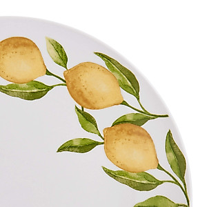 Studio Nova Lemons 16-Piece Dinnerware Set, Service For 4, White