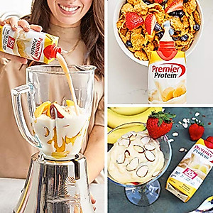 Premier Protein, 30g Shakes Bananas and Cream, 44 Fl Oz, Pack of 4