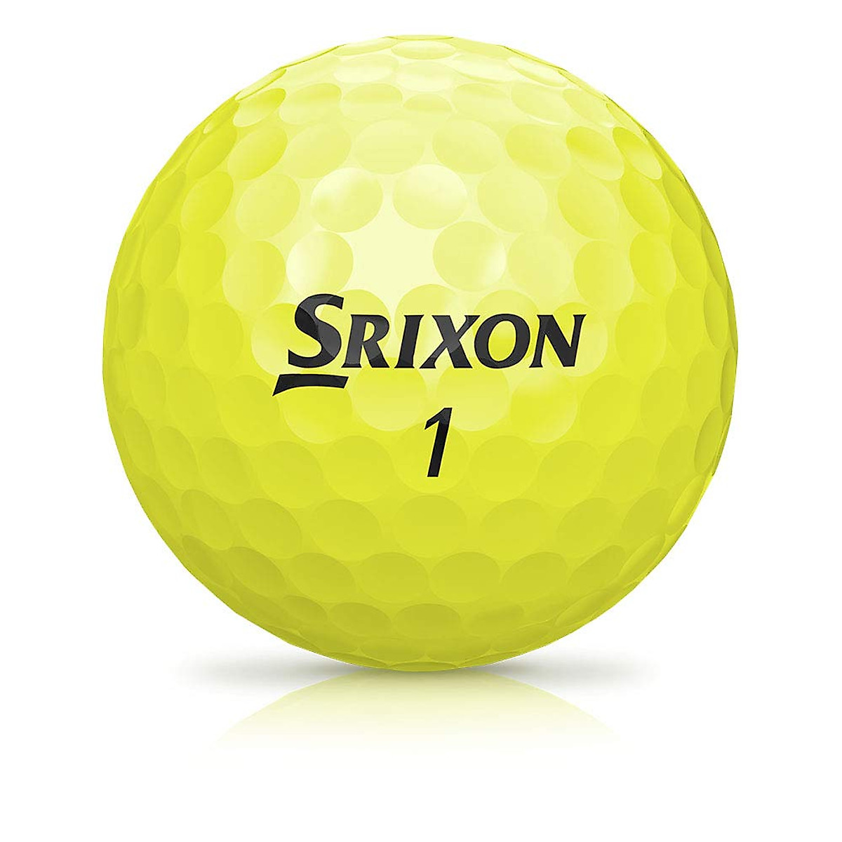 Srixon Soft Feel Golf Balls, Yellow (One Dozen)