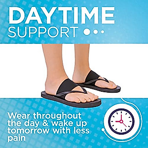 BraceAbility Plantar Fasciitis Arch Support Bands - Pair of Durable Foot Brace Compression Sleeve Inserts for Fallen Arches, Flat Foot Correction, Heel Spur Pain Relief and Muscle Strains (Pack of 2)